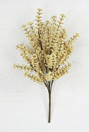 14in Cream Millet Berry Bush | Burlap and Bling Decor