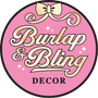 Burlap and Bling Decor - Creative Home Decor for all Seasons