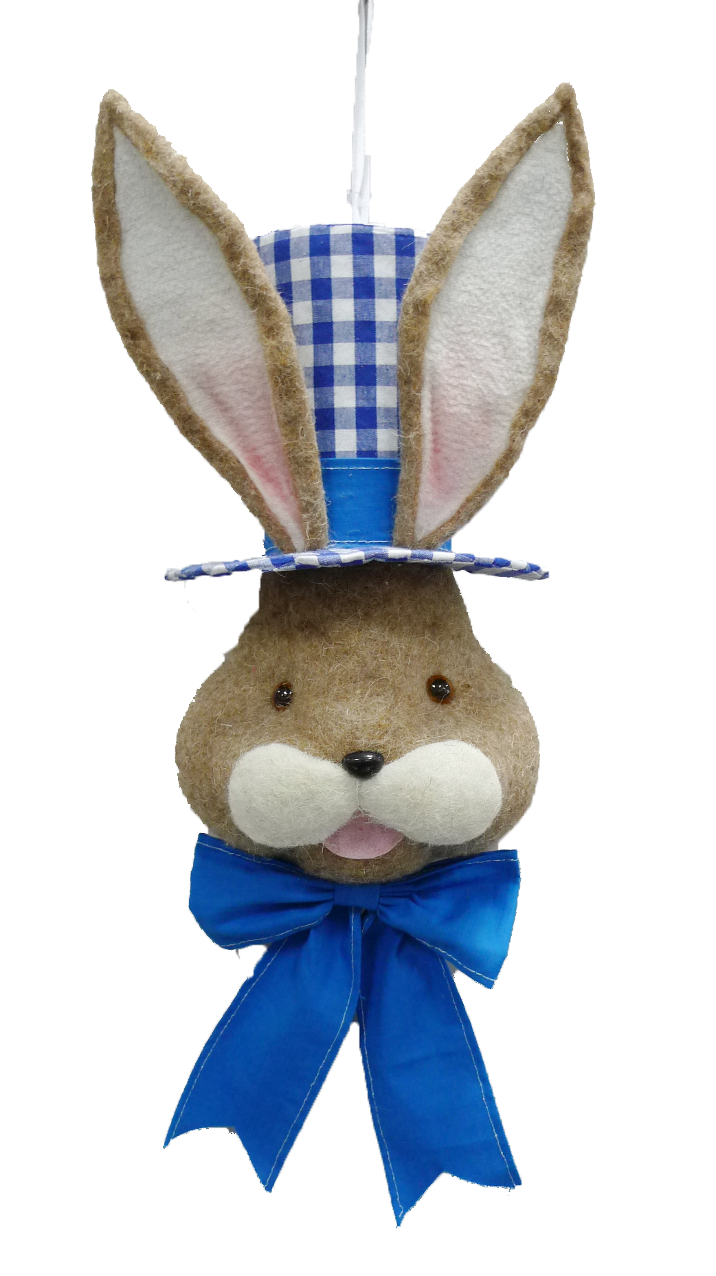 Blue Bunny Top Hat D4xW8xH22 | Burlap and Bling Decor