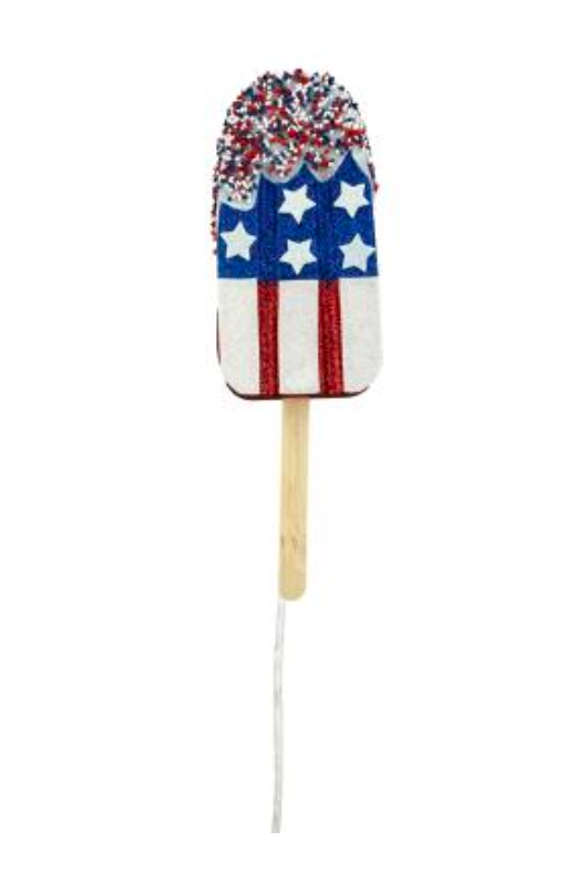 Stars Stripes Popsicle Spray H21xW4 | Burlap and Bling Decor