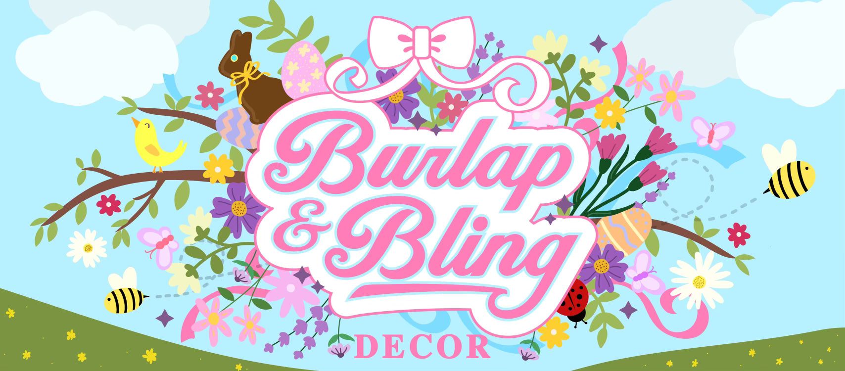 Burlap and Bling Decor - Creative Home Decor for all Seasons