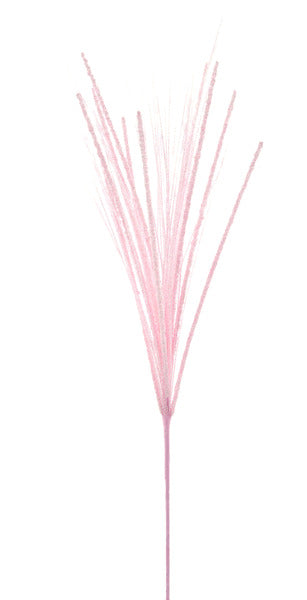 29"L GLITTER BEAD SPIKE SPRAY SOFT PINK – Burlap and Bling Decor