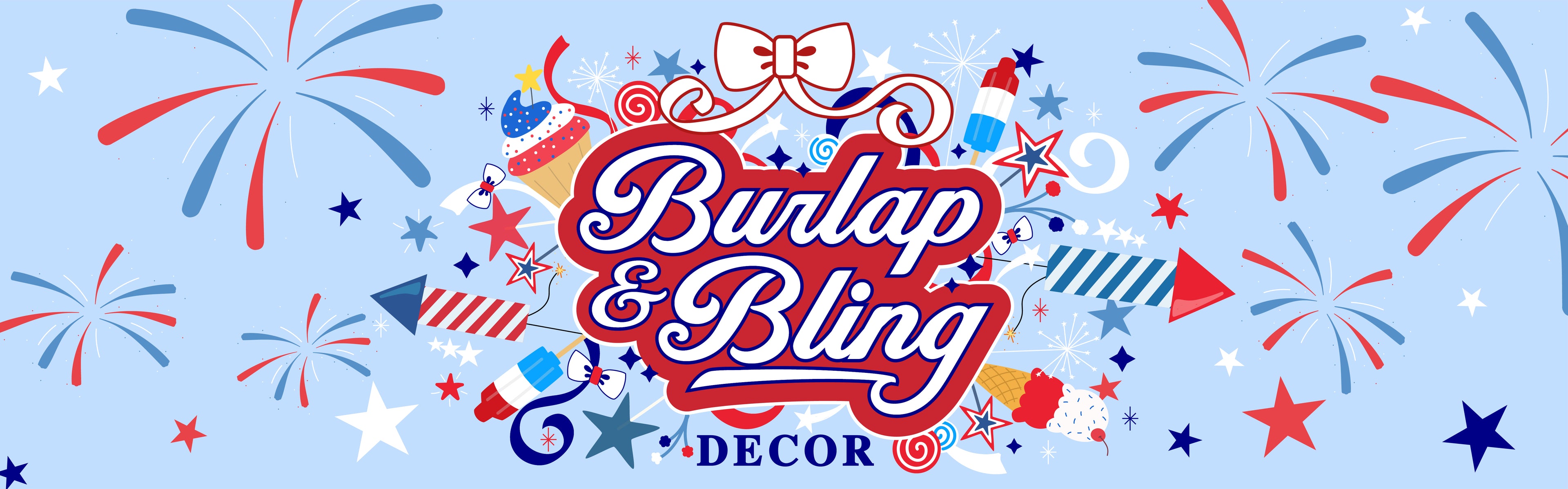 Burlap and Bling Decor - Creative Home Decor for all Seasons