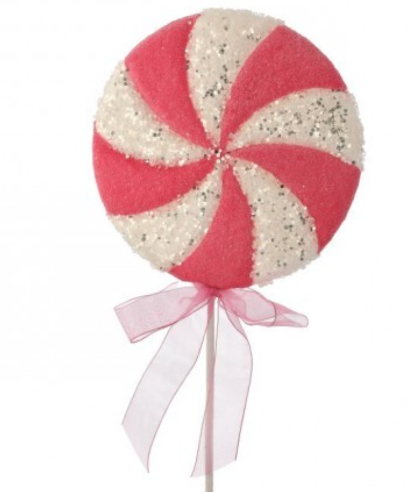 26" SWEETS PEPPERMINT CANDY STICK | Burlap and Bling Decor