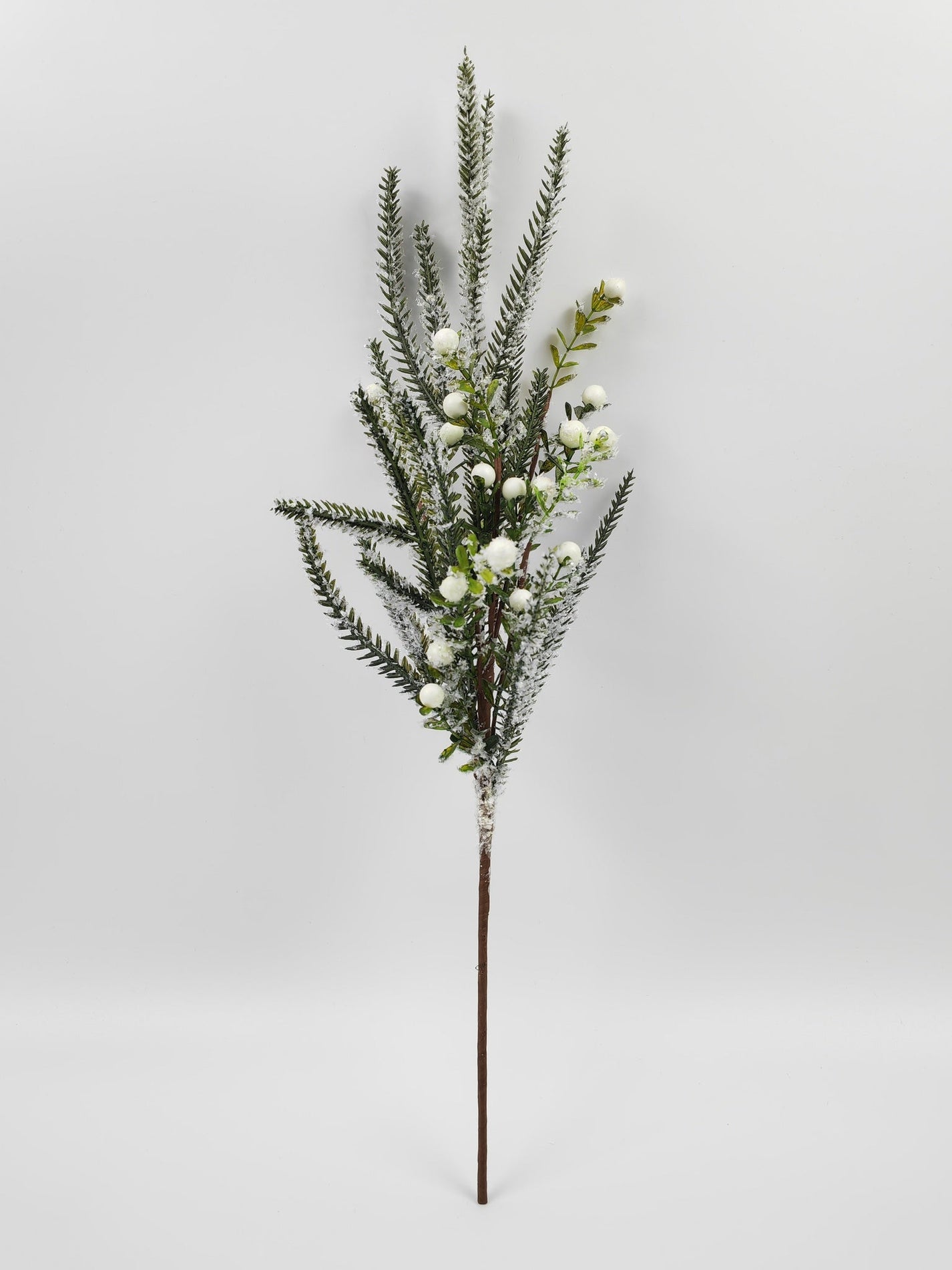 21" Snow Cedar Pick | Burlap and Bling Decor